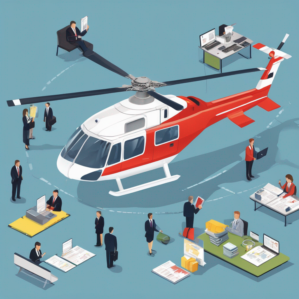 Management by Helicopter: Wie es Ihre Projekte sabotieren kann