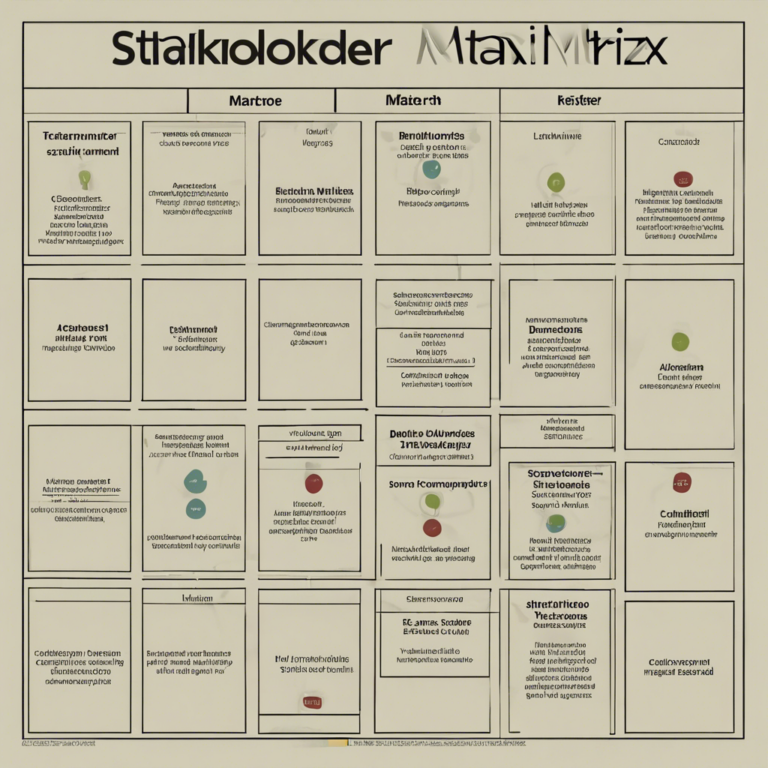 Stakeholder Matrix: Einfluss und Ergebnisse maximieren!