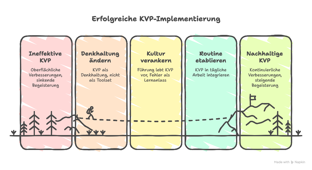 Warum KVP scheitert: Typische Fehler & Best Practices - PURE Consultant